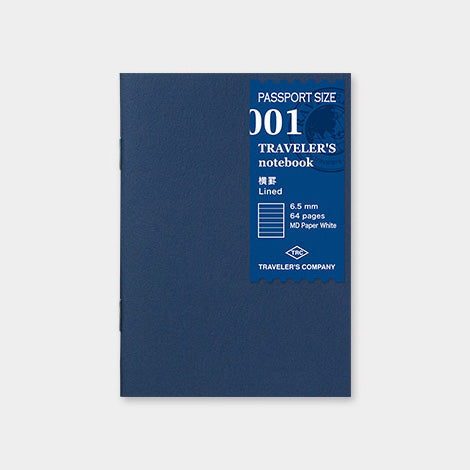 Traveler's Notebook Passport Size Refills • Buchan's Stationery & Gifts ...