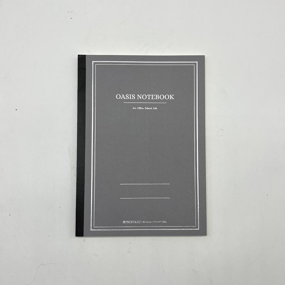 ProFolio - Oasis Notebook - Large - Grey – Buchan's Kerrisdale Stationery