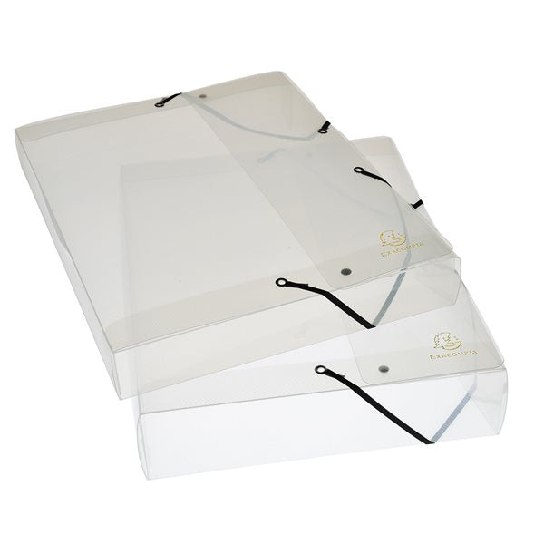EXACOMPTA - Crystal Filing Exabox 24cm x 32cm x 2.5cm – Buchan's ...
