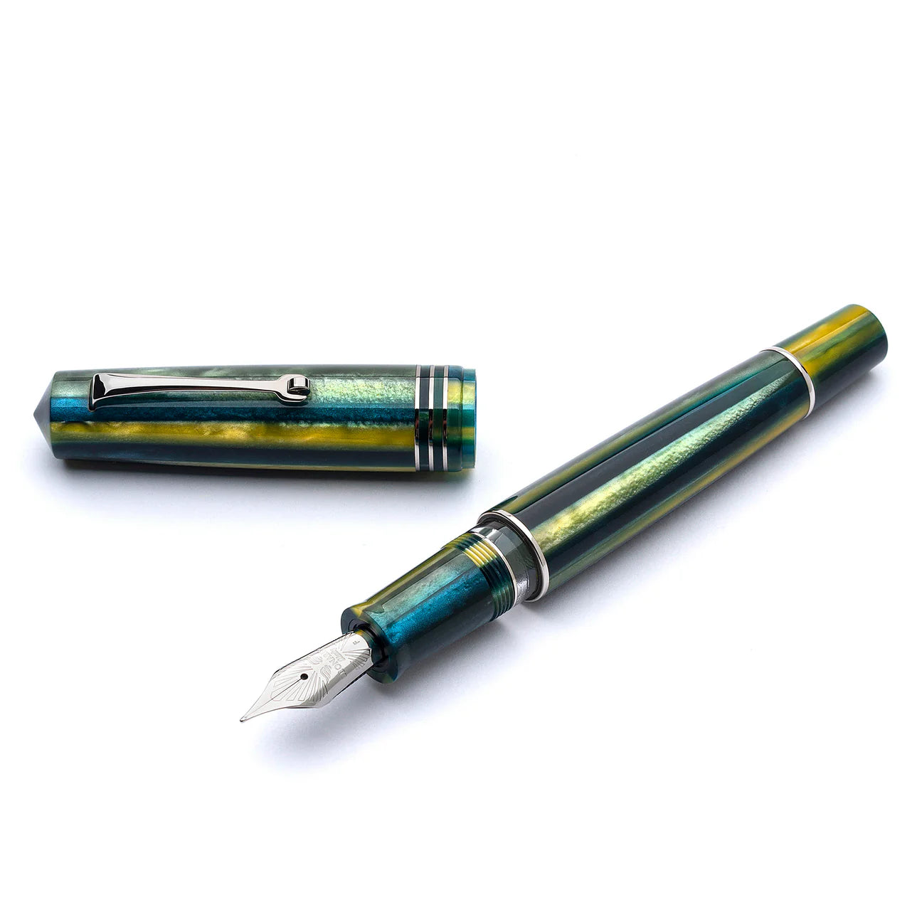 Leonardo Pen - Momento Zero 2.0 Fountain Pen - Baobab Silver Trim ...