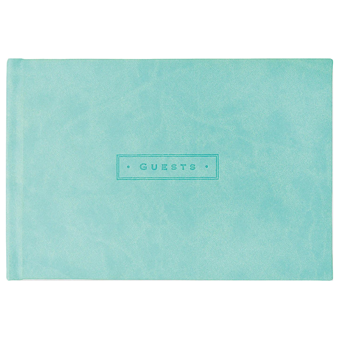 PETER PAUPER PRESS - GUEST BOOK - SEA FOAM – Buchan's Kerrisdale Stationery