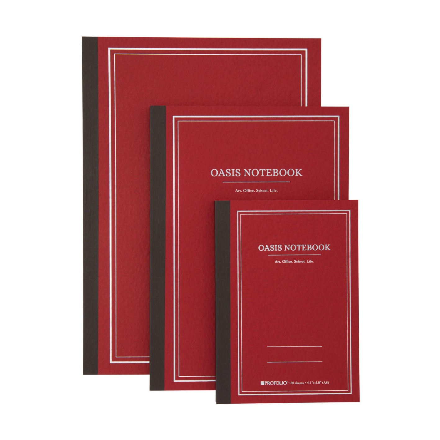 ProFolio - Oasis Notebook - Small - Brick – Buchan's Kerrisdale Stationery