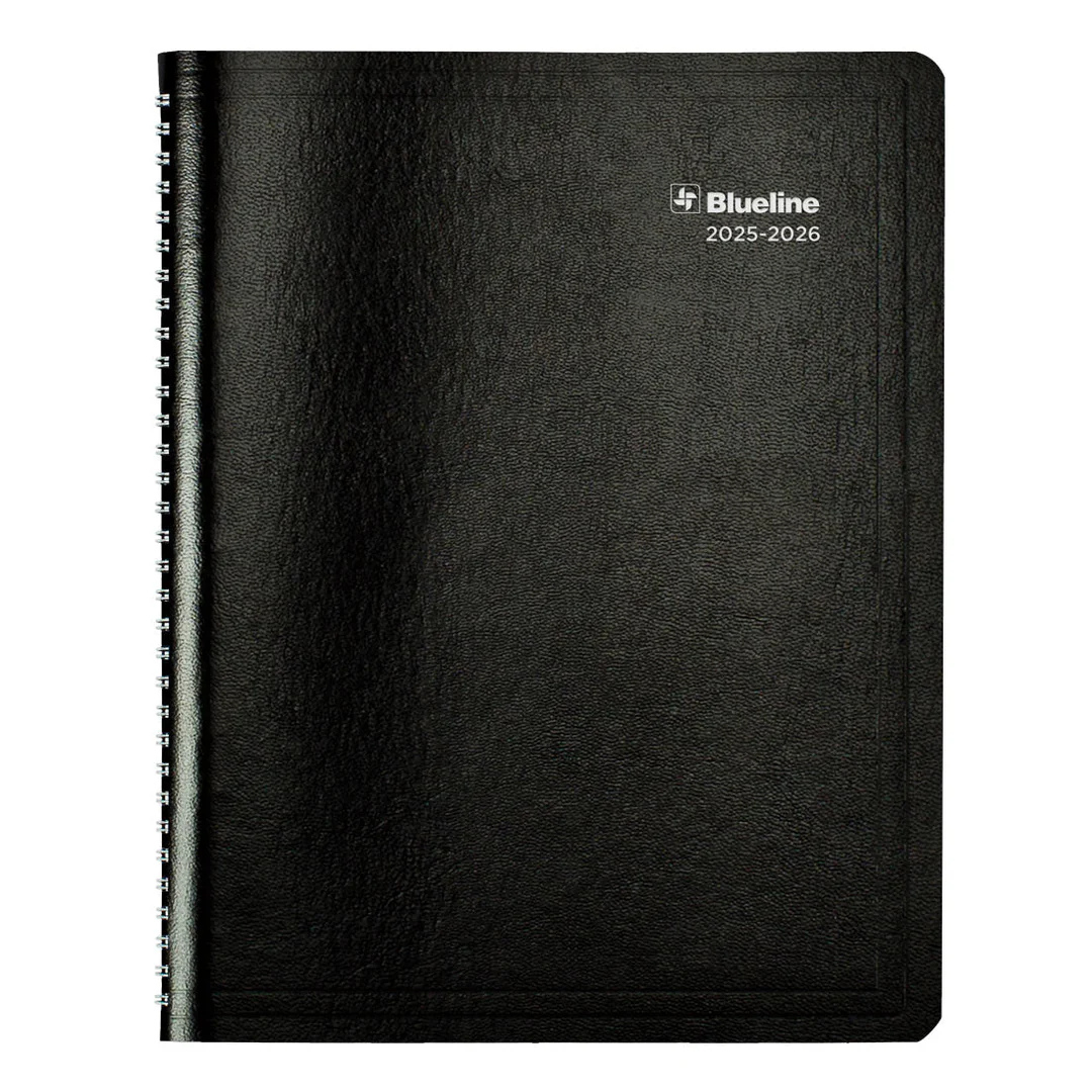 Blueline - 2025-26 Monthly Academic Planner - Black – Buchan's ...