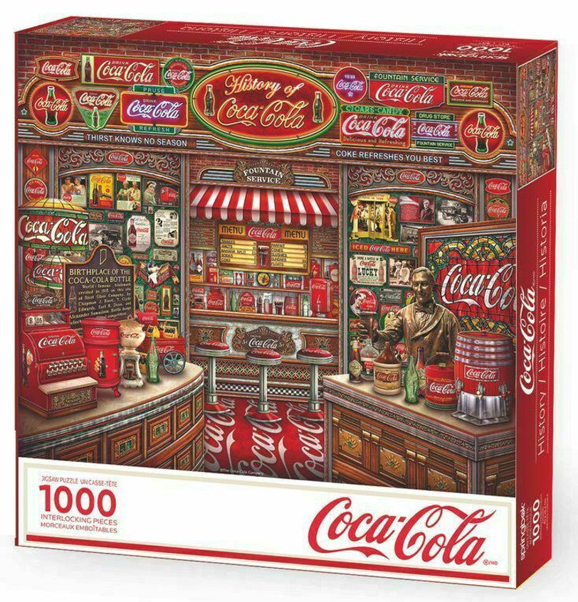 Springbok - Coca-Cola History - 1000 Pieces – Buchan's Kerrisdale ...