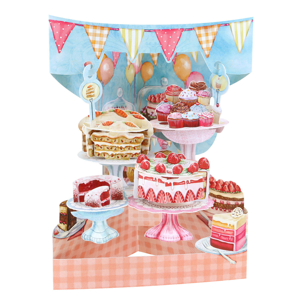 Santoro Swinging Card - Home Baked Cakes – Buchan's Kerrisdale Stationery