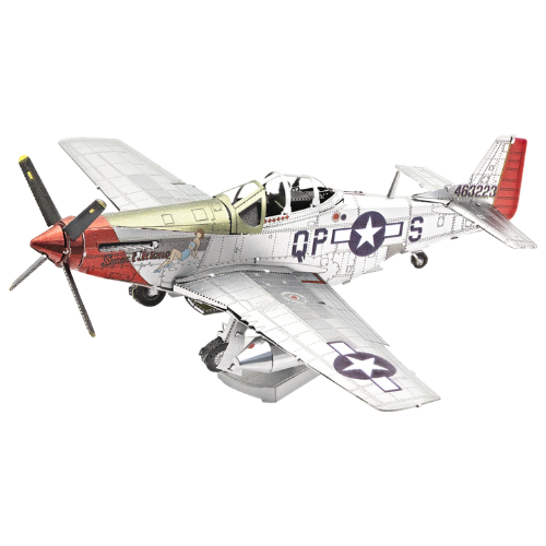 Metal Earth - 3D Metal Model Kit - Premium Series - P-51D Mustang ...