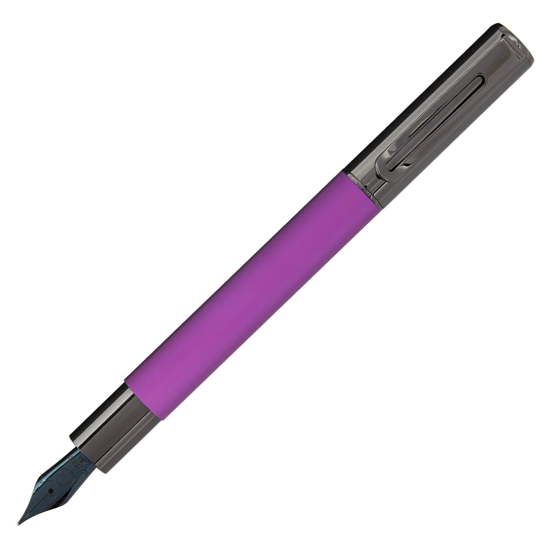Monteverde USA - Ritma Magnetic Cap Fountain Pen - Purple - Stub 1.1 ...