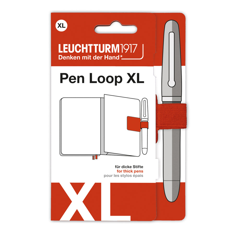 Leuchtturm1917 - Pen Loop - XL - Fox red – Buchan's Kerrisdale Stationery