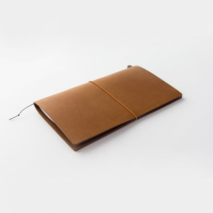 Traveler's Notebook - Starter Kit Leather Cover - Camel - Regular Size ...